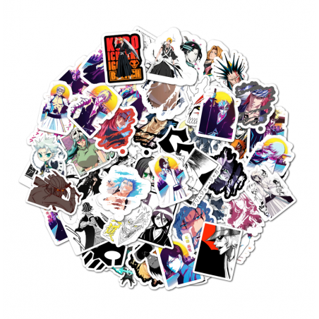 PACK 50 STICKERS BLEACH